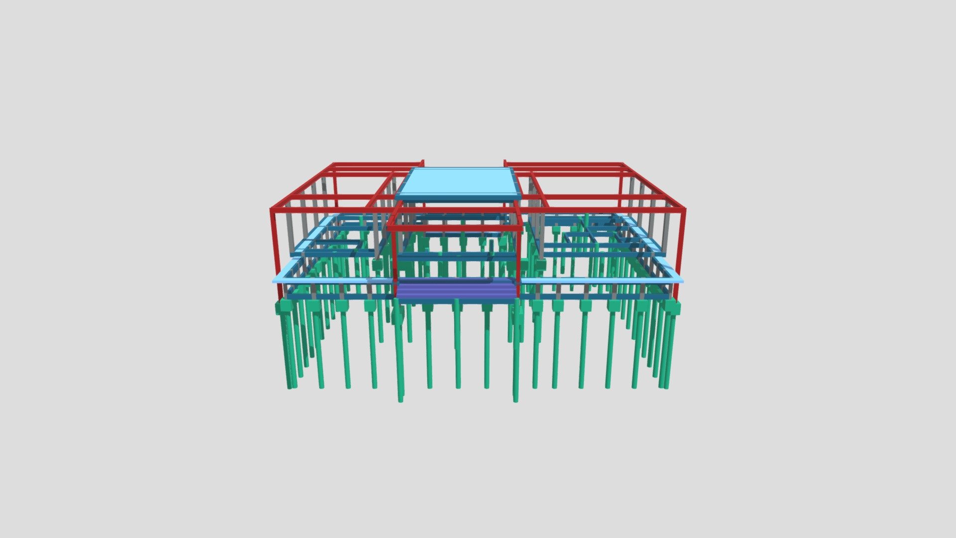 Bangalô - Master - Estrutural - R00 - 3D model by tgengenharia [ae03edc ...