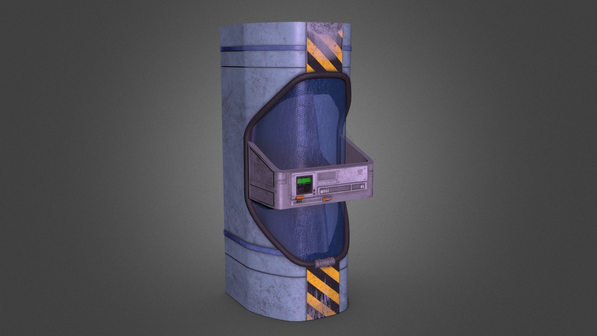 System Shock 2 Cryo Pod - 3D model by blakearts (@syntheticorch ...