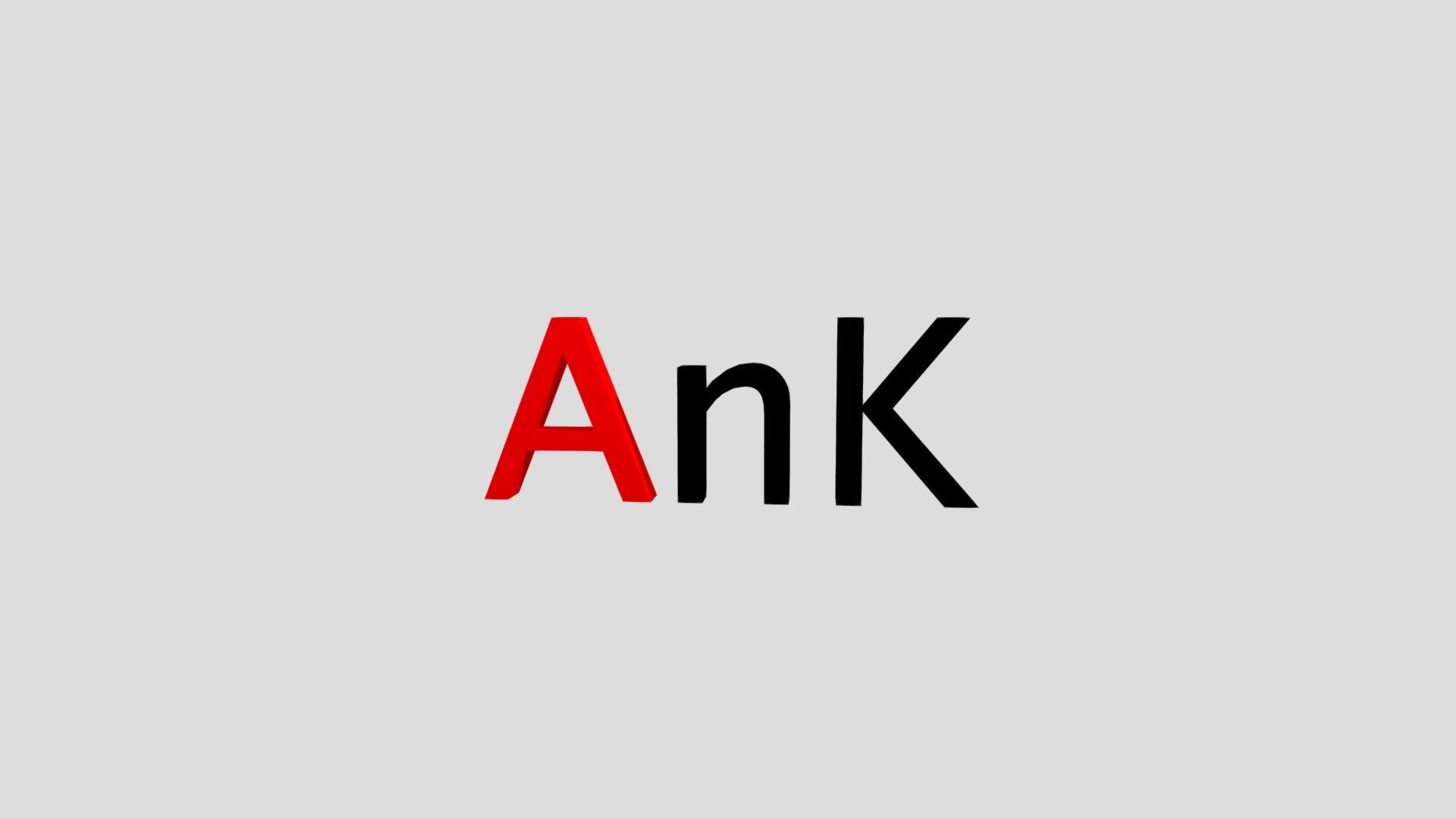 AnK_ロゴ - 3D model by calico_cat_0 [ae0517e] - Sketchfab