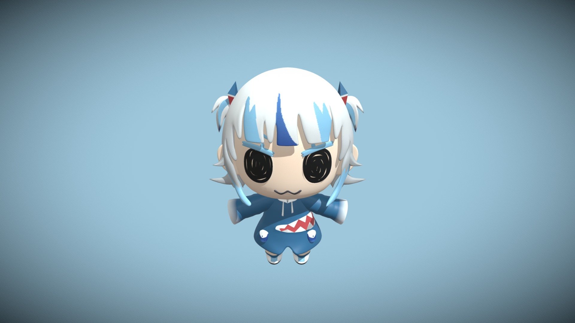 BEESmol Gura - Hololive EN - 3D model by JCatt (@officialjcatt ...