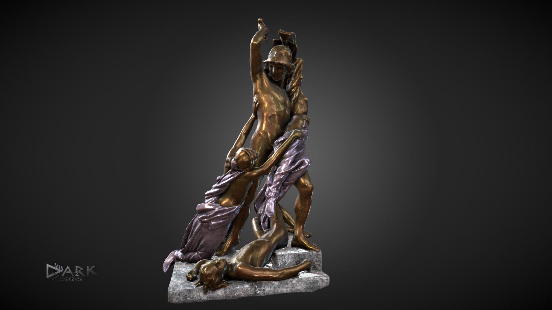 The Warrior [Abduction of Polyxena] - 3D model by dark-minaz [ae0841e ...