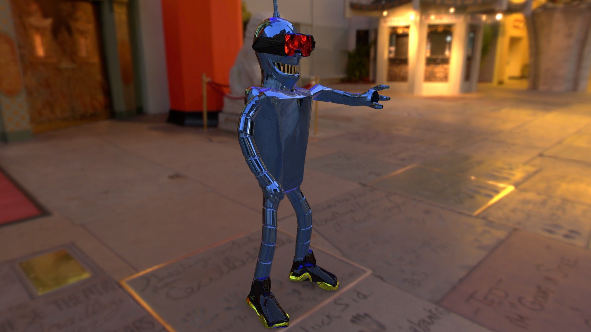 D-n-B Bot - Download Free 3D model by xredxrangerx [ae09736] - Sketchfab