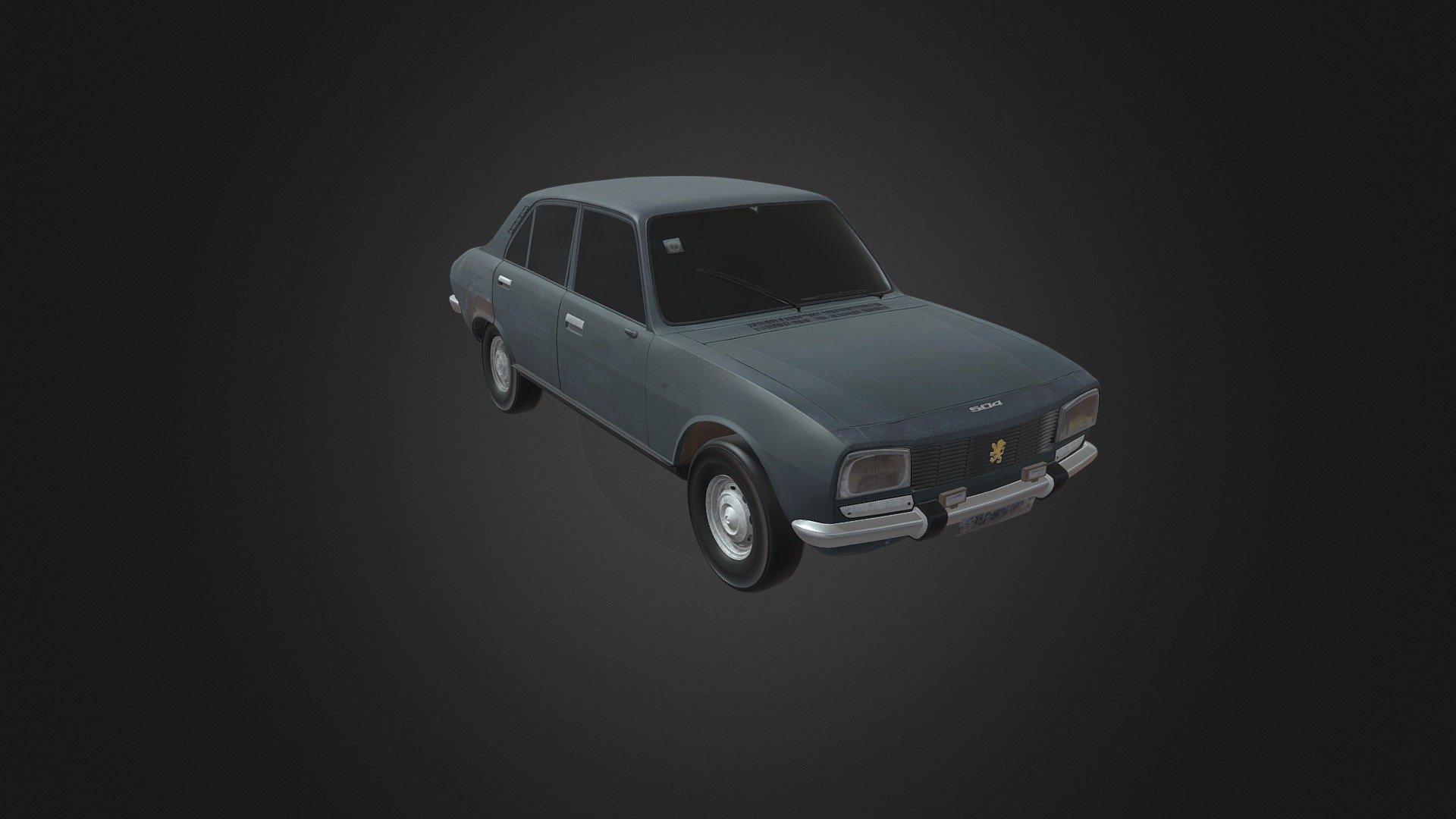 44. Xe Peugeot - 3D model by Di sản văn hóa Việt Nam (@dd.design ...