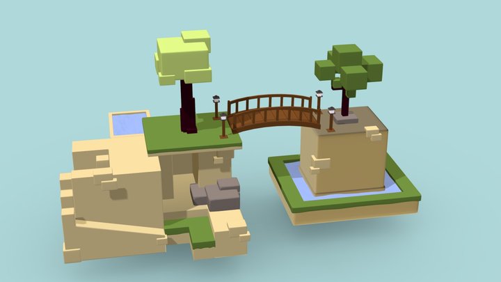 Voxels 3D models - Sketchfab