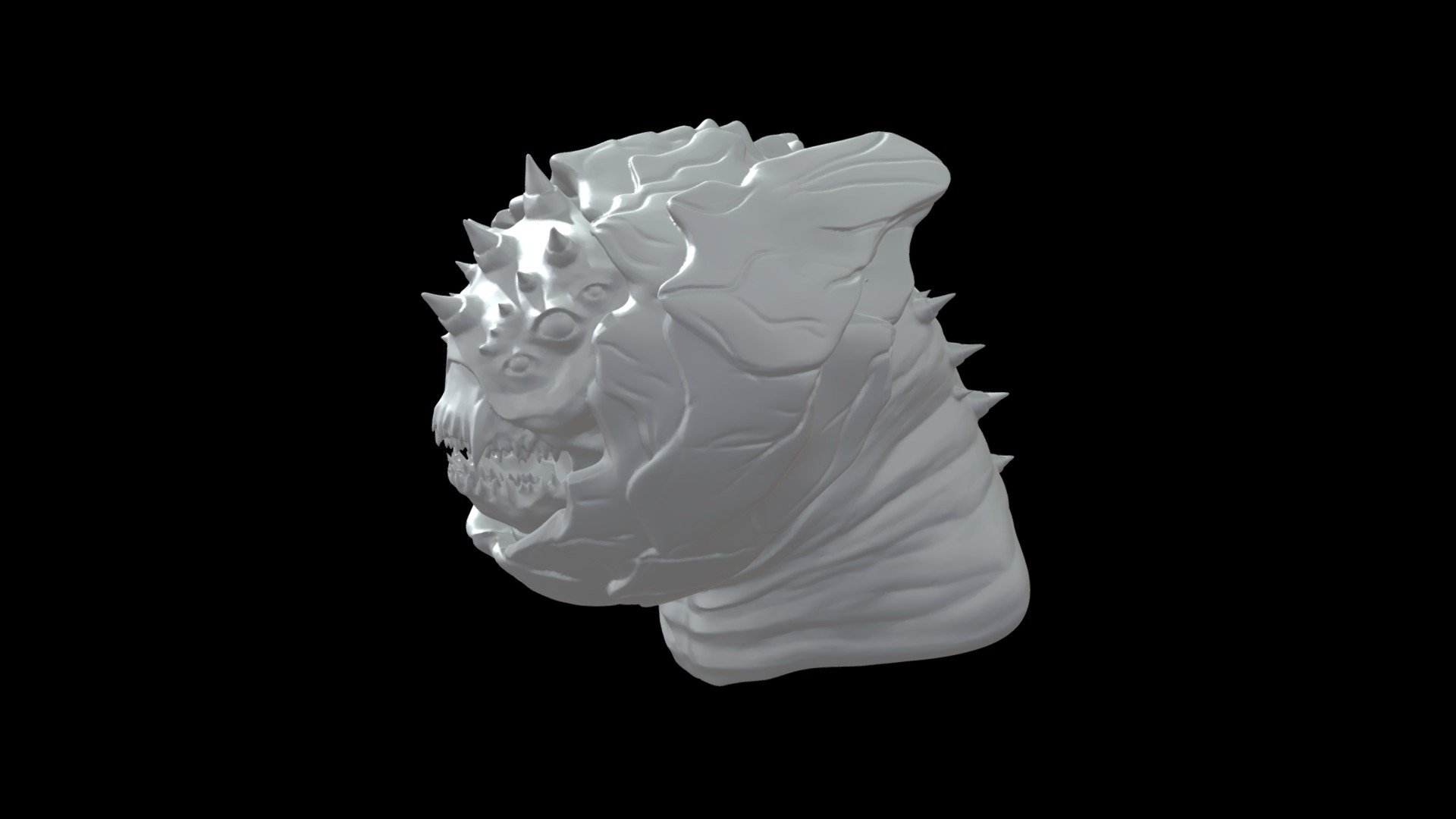 Monster head - Download Free 3D model by noyou (@799105734) [ae0cc2a ...