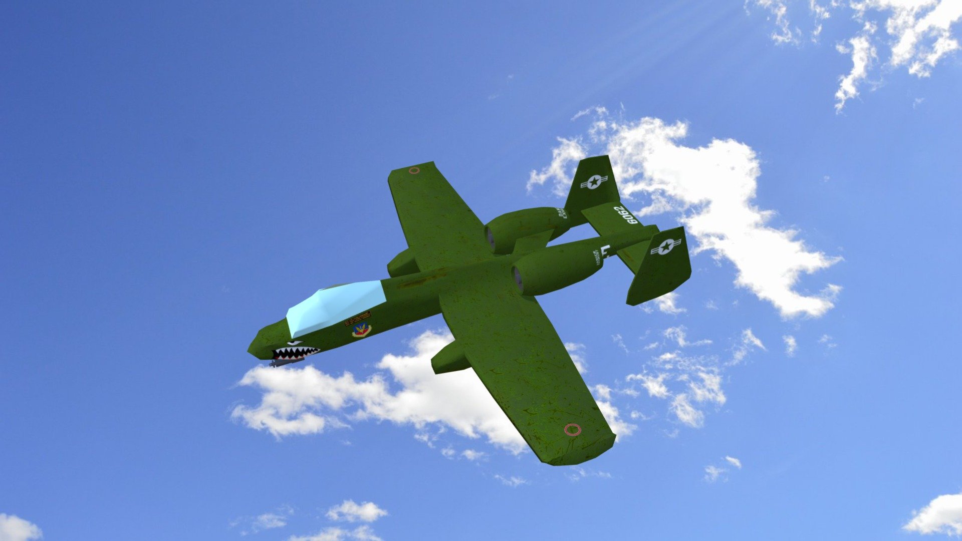 A-10 - 3D model by PlattIntroTo3d [ae0d449] - Sketchfab