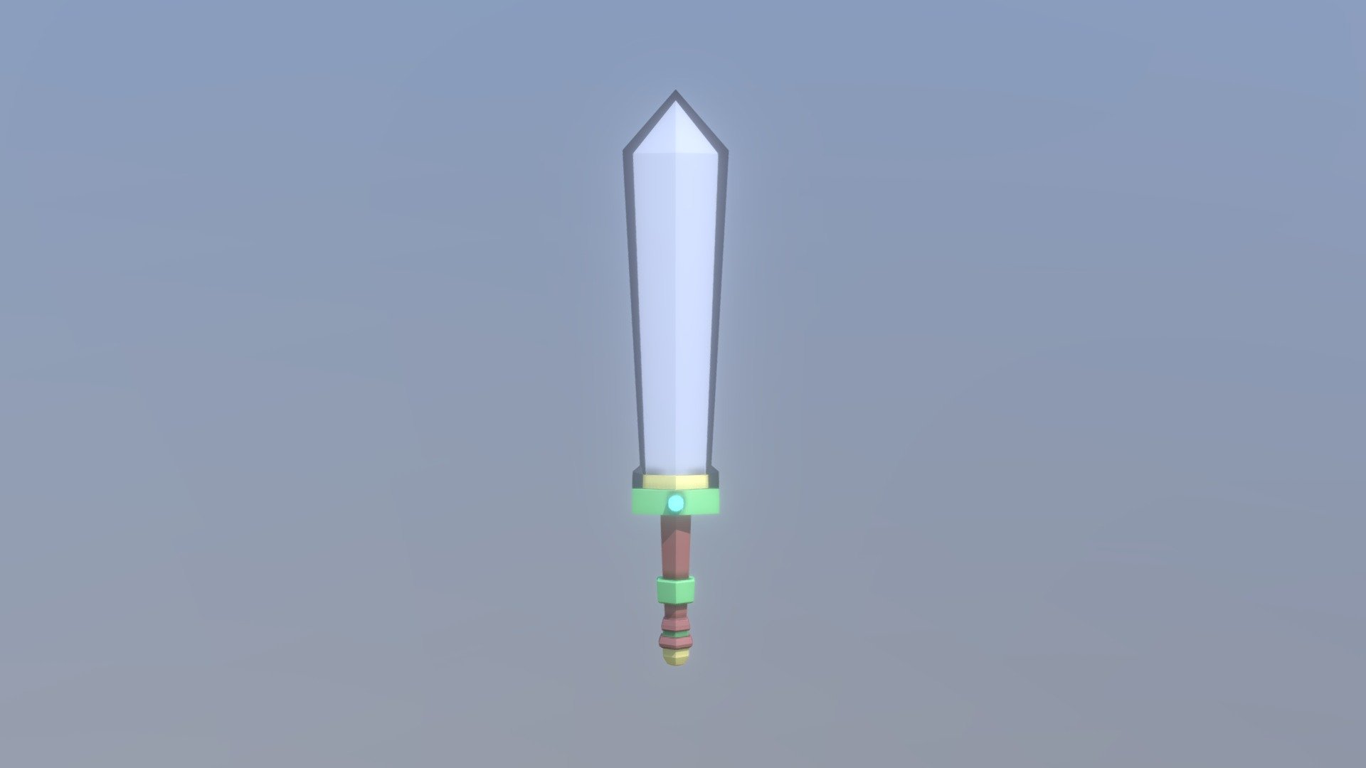 Low Poly Sword - Download Free 3D model by Garu Games (@garugames ...