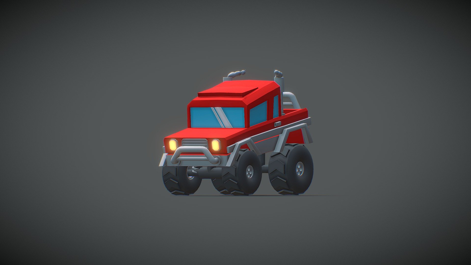 Cartoony car - Download Free 3D model by teryrocks32 (@mohammed_el ...