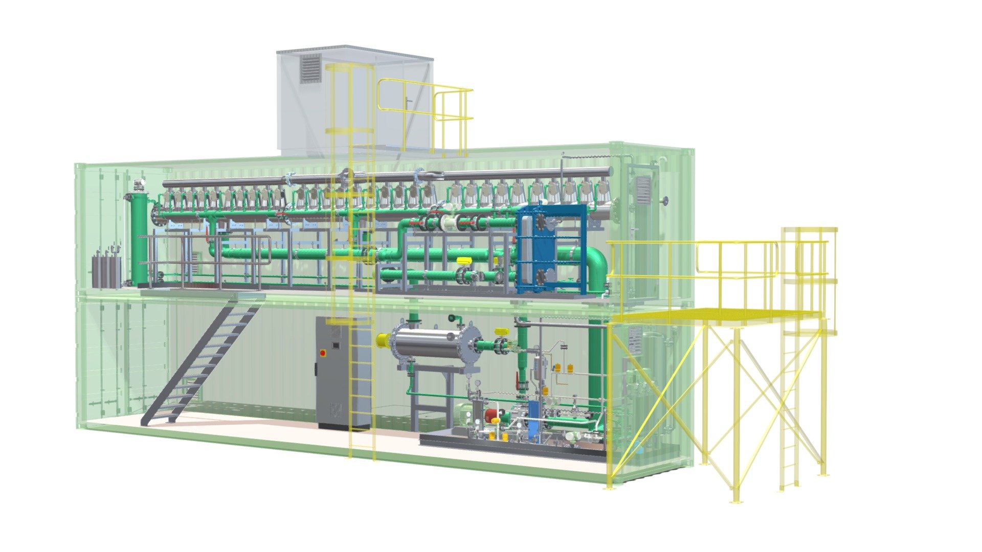 Brine Processing System - 3D CAD model - 3D model by Freek de With ...