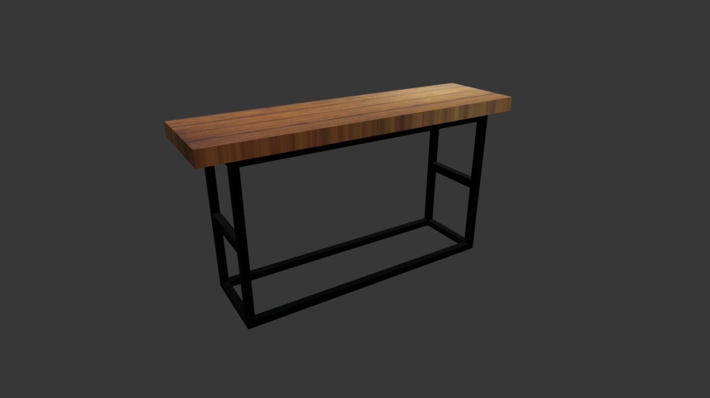 Console Table - 3D model by jroo [ae11bd0] - Sketchfab