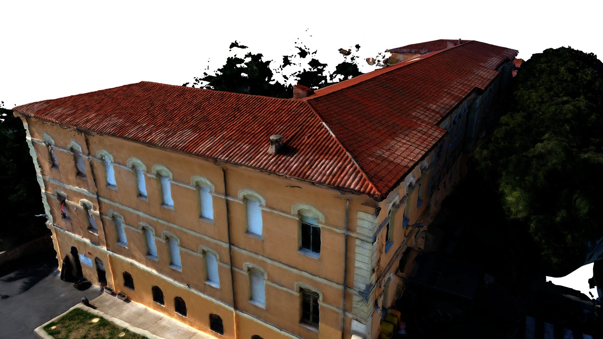 Scuole elementari Dorgali - 3D model by ManDrOne [ae1226c] - Sketchfab