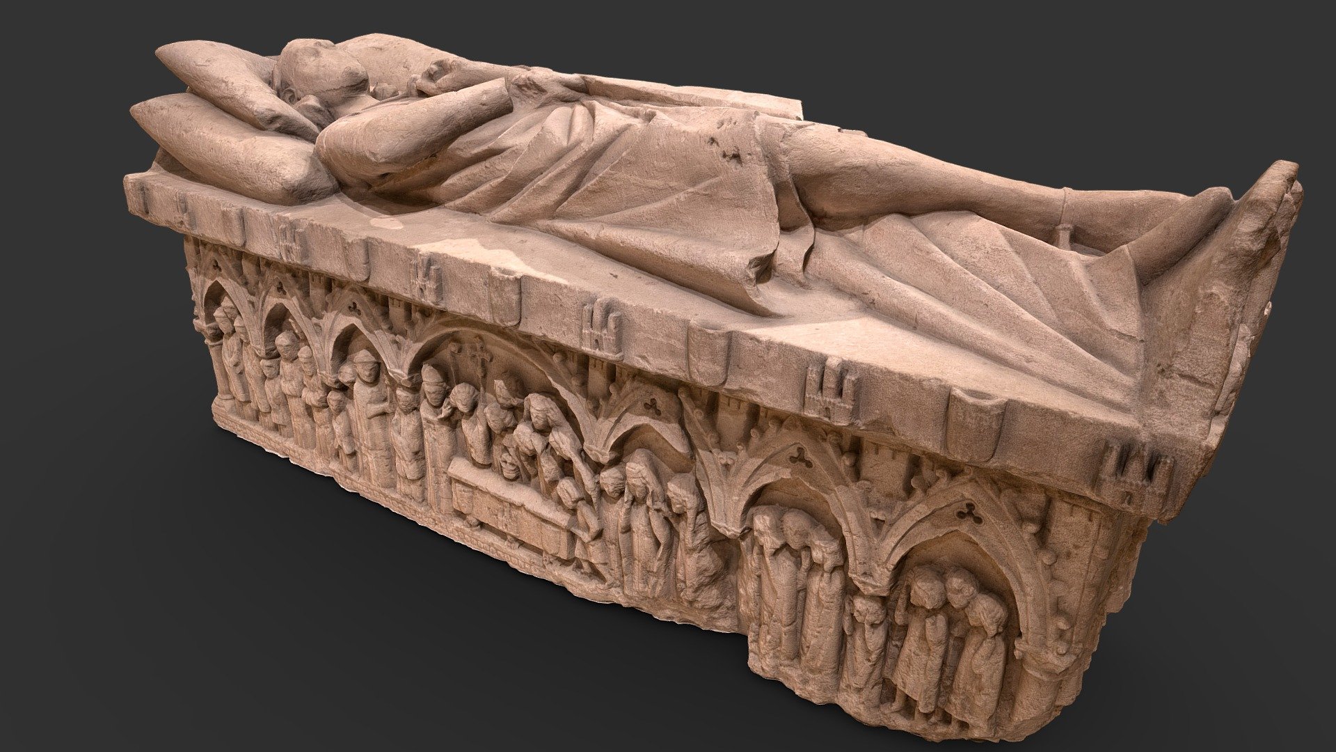 Sepulcro 3 - Téllez de Meneses - 3D model by Zoilo (@iliedom) [ae130f1 ...