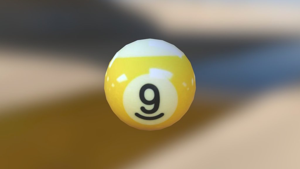 9 Ball - 3D model by kingofdubs [ae148c6] - Sketchfab