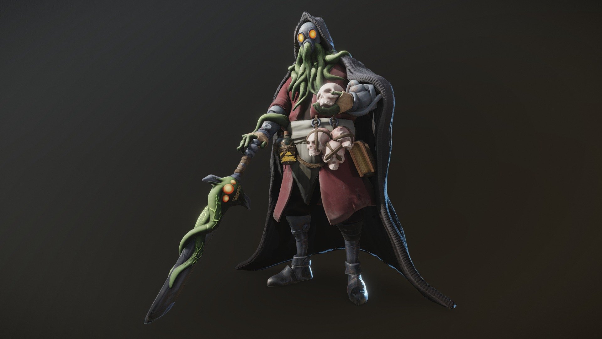 Cthulhu Servant - 3D model by Niko_Twice [ae15181] - Sketchfab