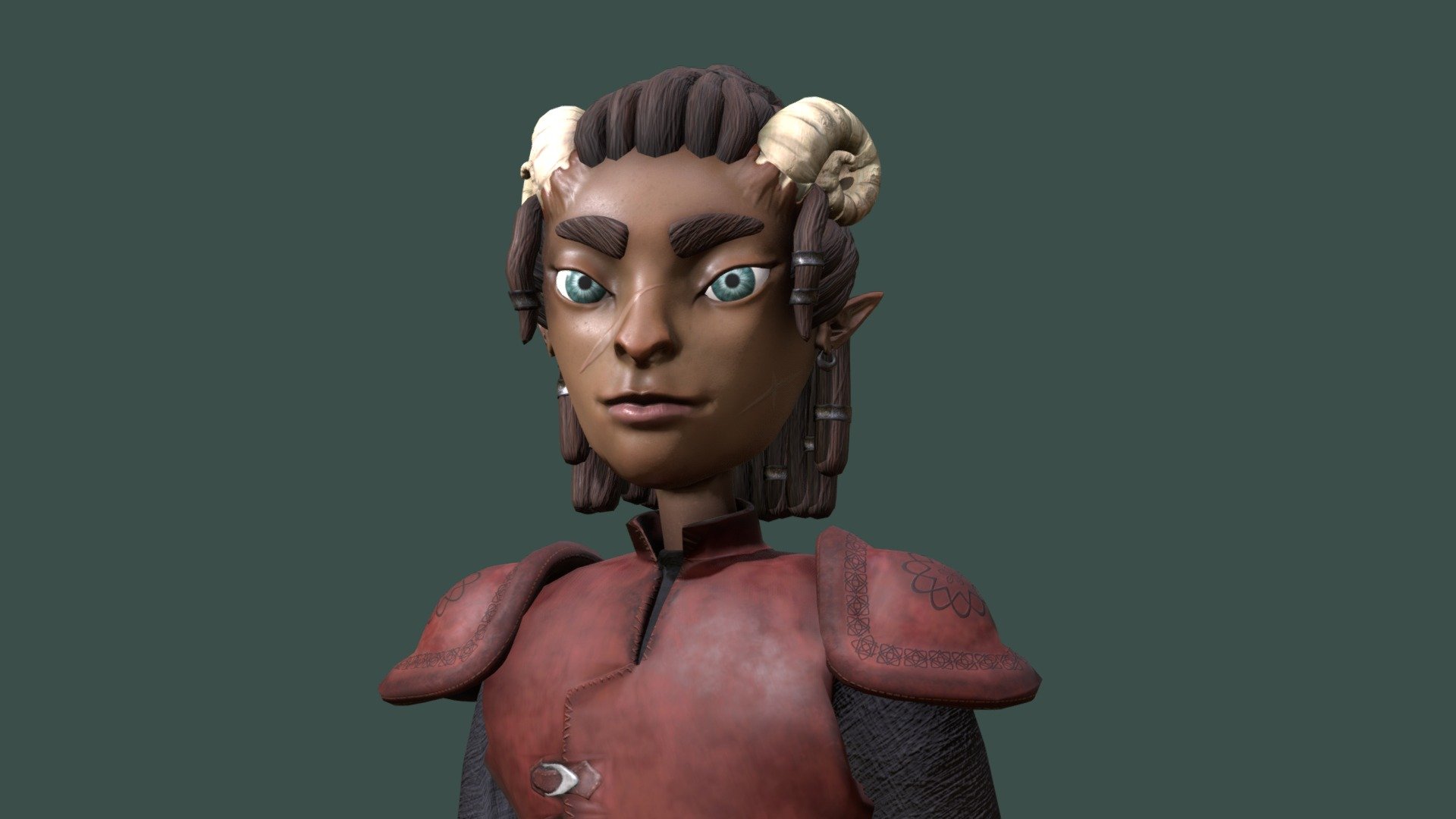 Thorne - Fantasy Character - 3D model by Shaina (Regan) Alvarez (@regan ...