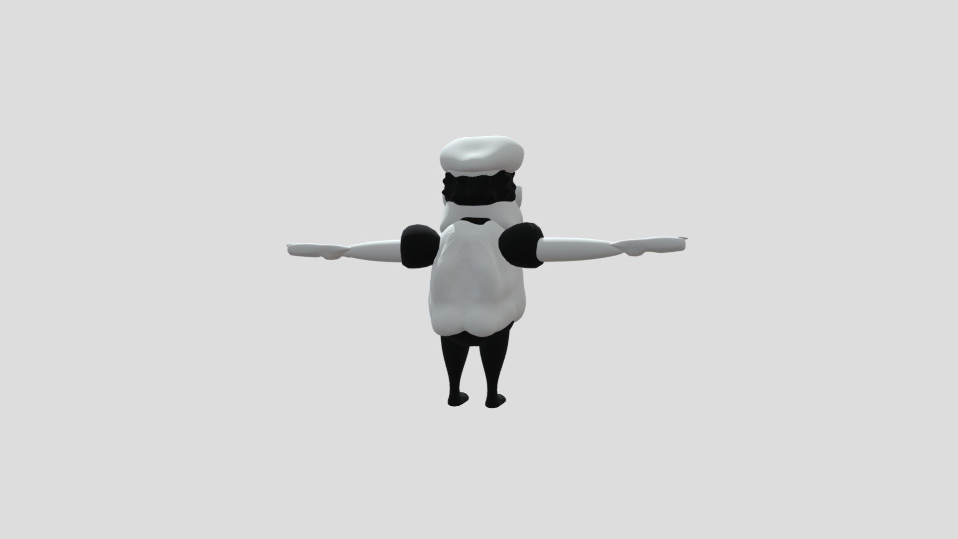 CyberChimp Peppino Recreation - 3D model by ...