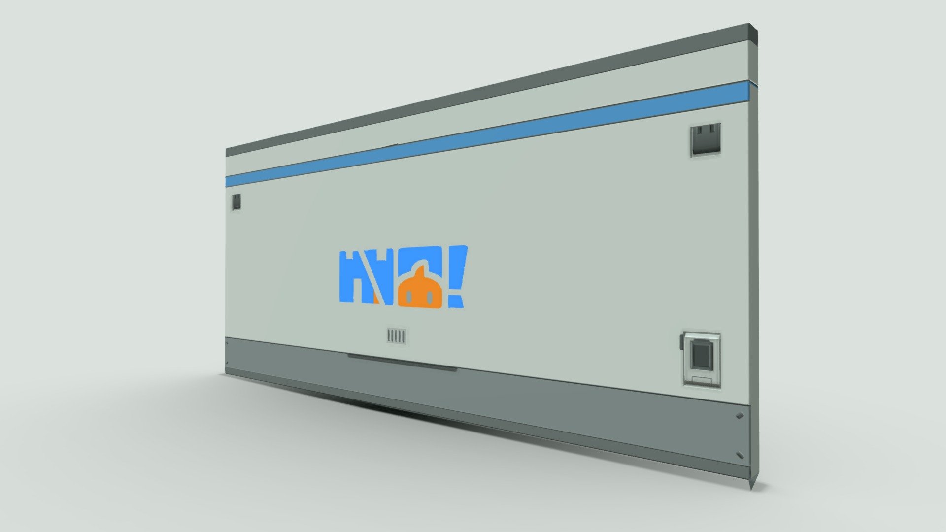Gate Control board of azure lane - Download Free 3D model by Network ...