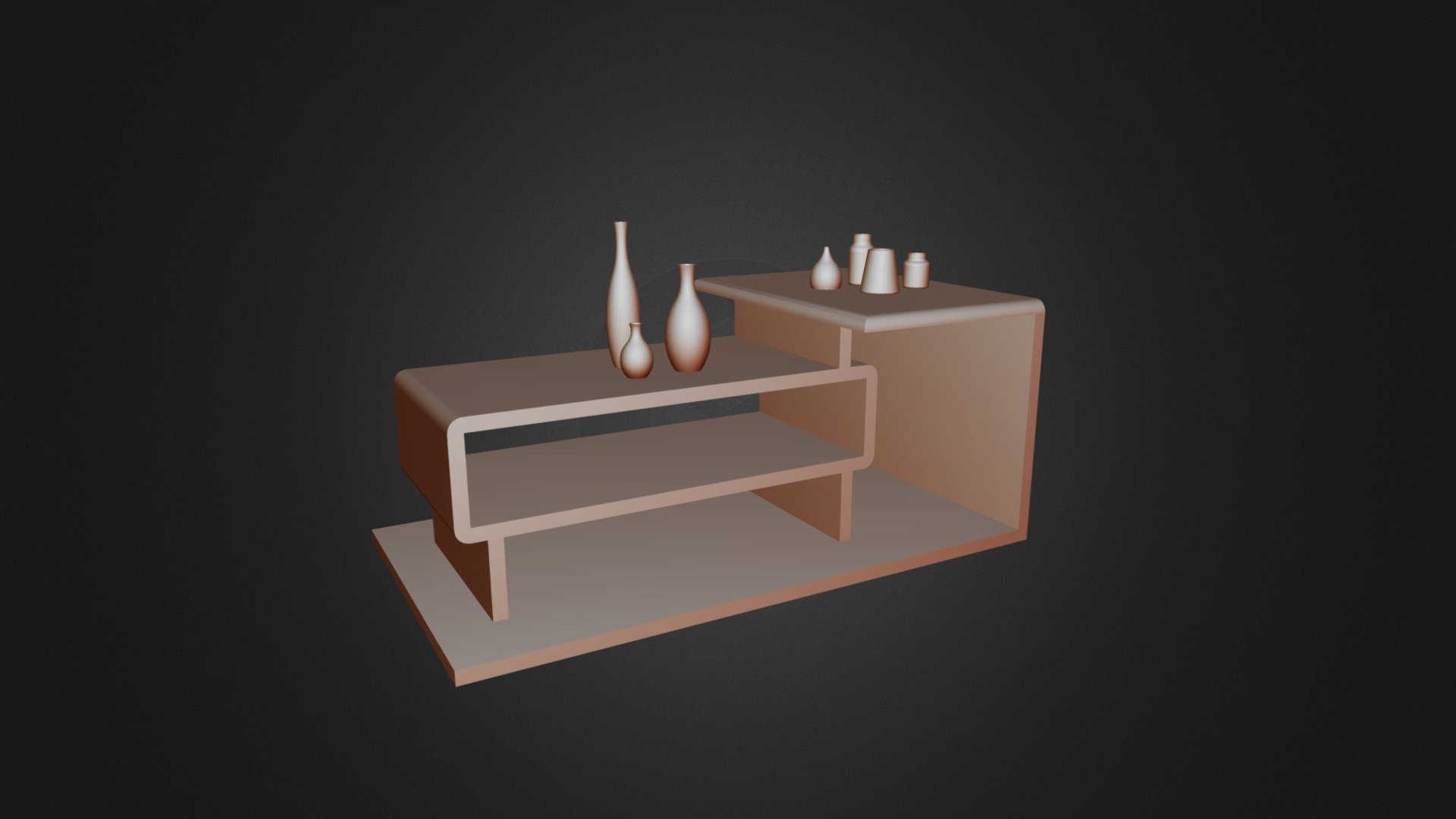 Coffee Table Design Project 01 - 3D model by Souad DJABER (@souaddjaber ...