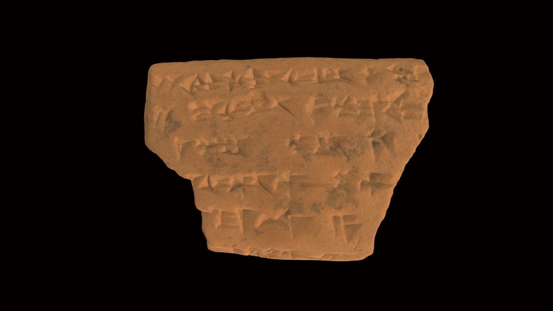 Cuneiform Tablet HMANE1891.11.14 - 3D model by Harvard Museum of the ...