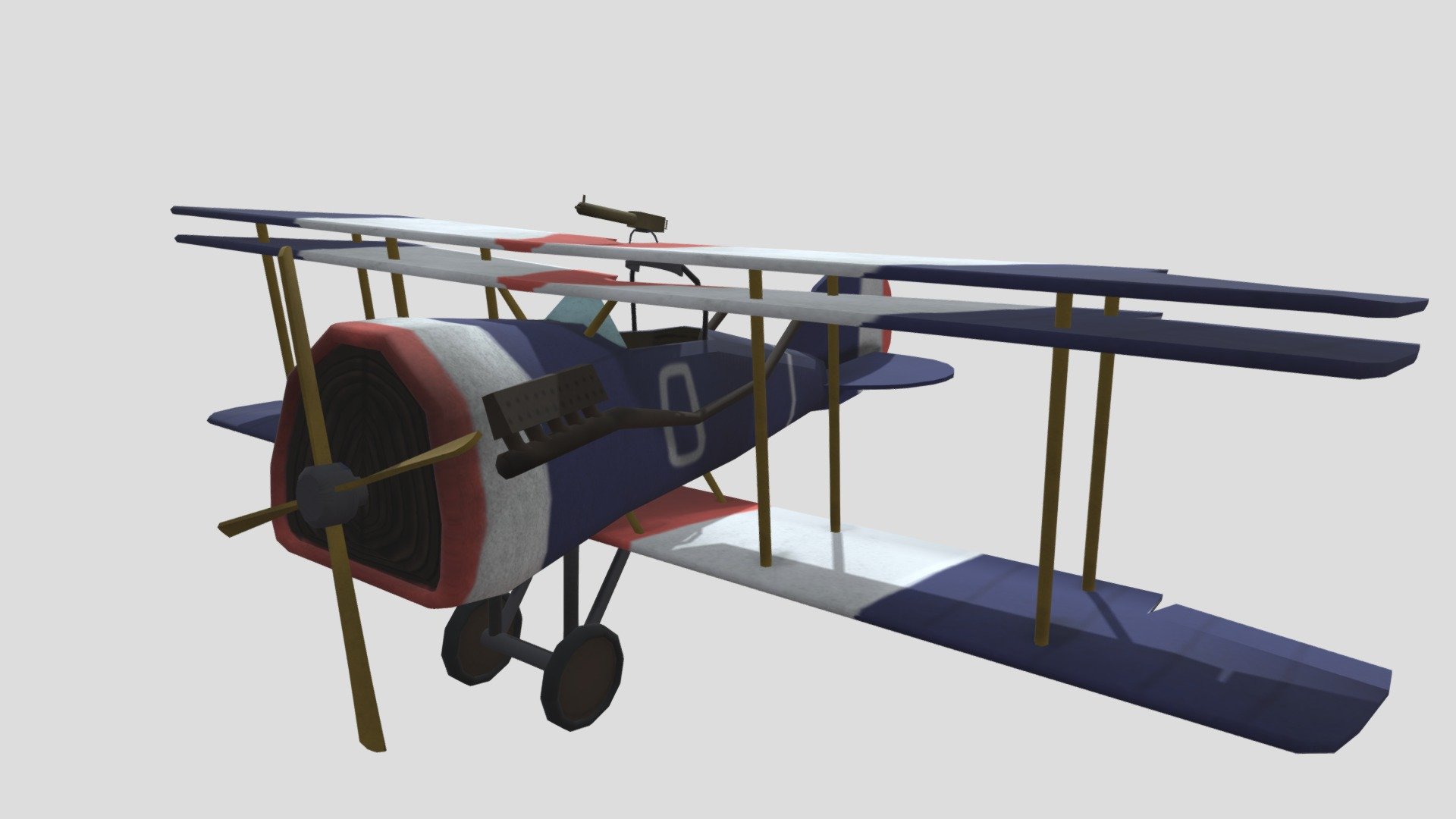 Flying Circus plane - Download Free 3D model by CasperSuetens [ae1ab35 ...