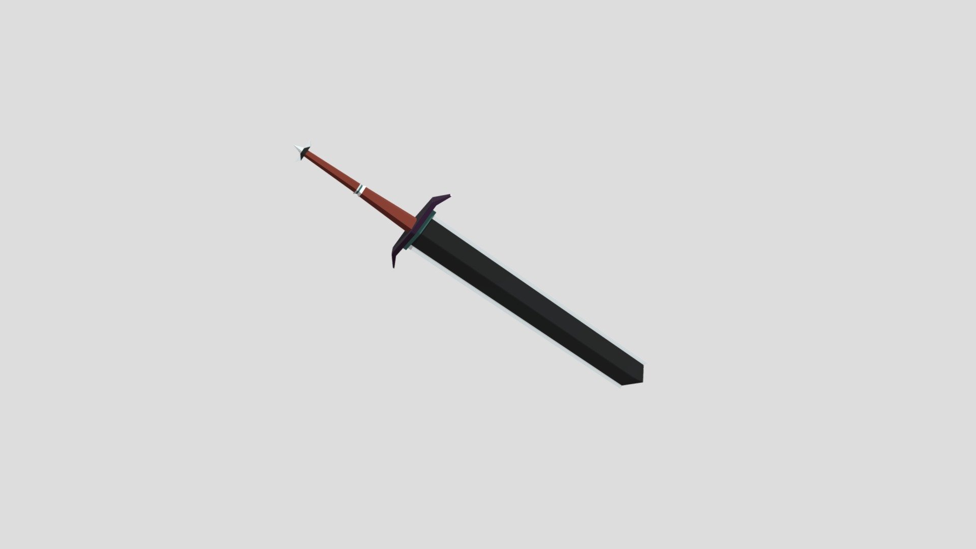 Claymore (first creation) - 3D model by LostShield [ae1bbc6] - Sketchfab