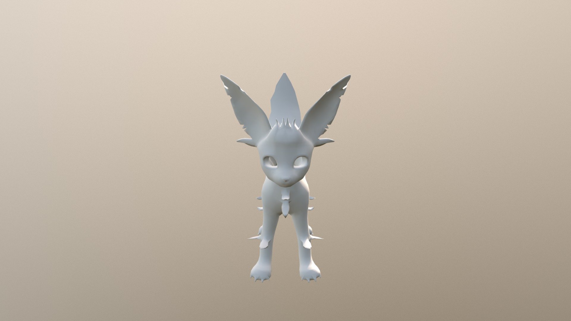 Leafeon - 3D model by BiEl9 [ae1c6fd] - Sketchfab