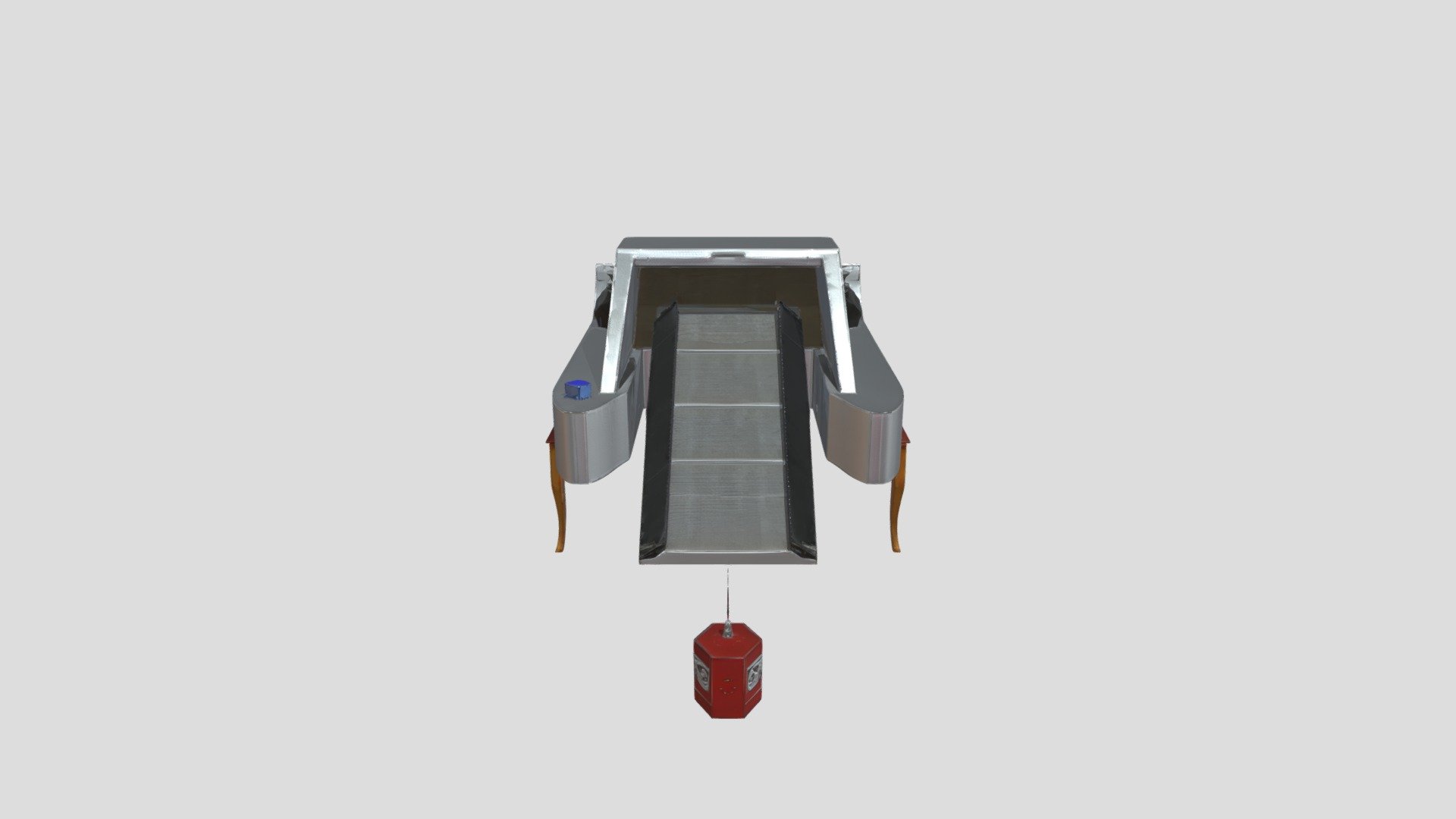 futuristic vehicle or machine - 3D model by medo162004 [ae1cb9b ...