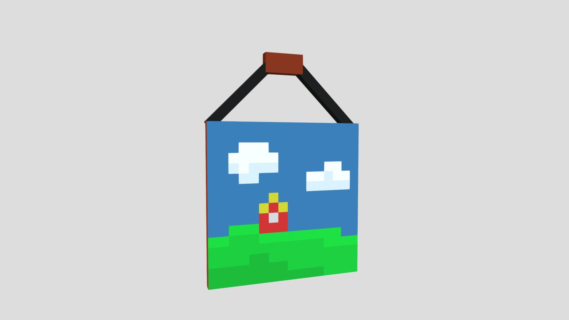 Minecarft custom painting - 3D model by mogus_drip (@mogus_drip_SUS ...