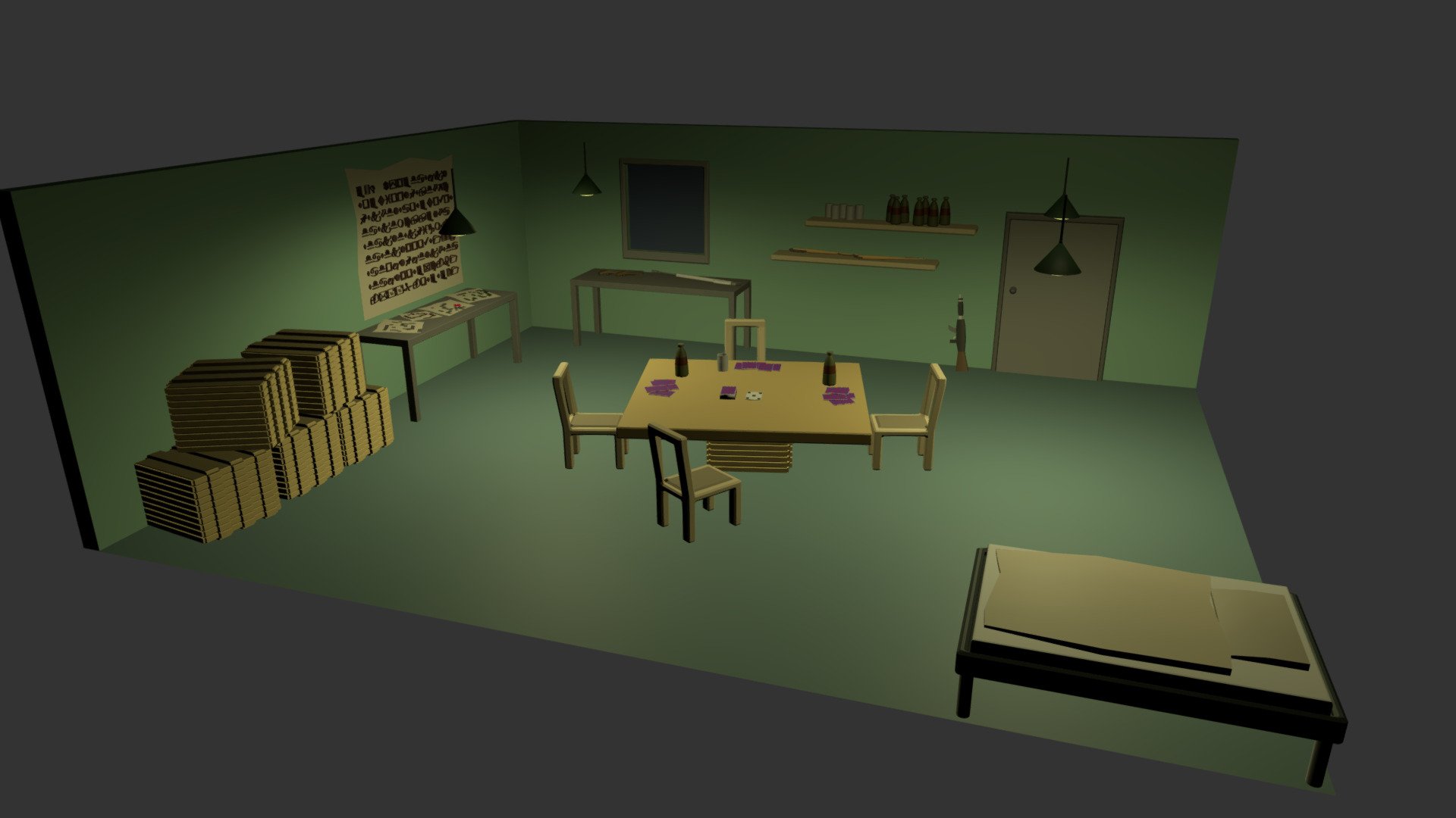Rebel Hideout - 3D model by Raffli [ae1d399] - Sketchfab