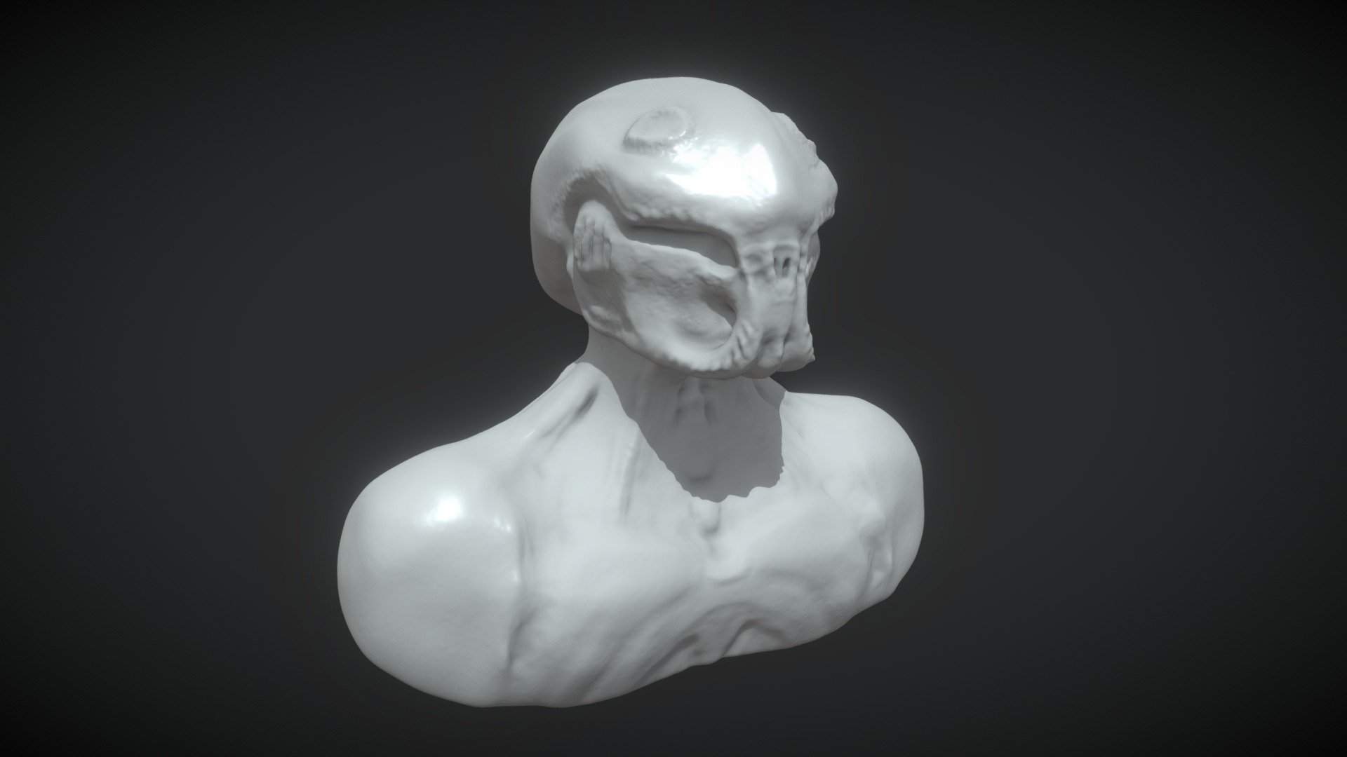 Alien Sculpture - 3D model by lharvey [ae1ea55] - Sketchfab