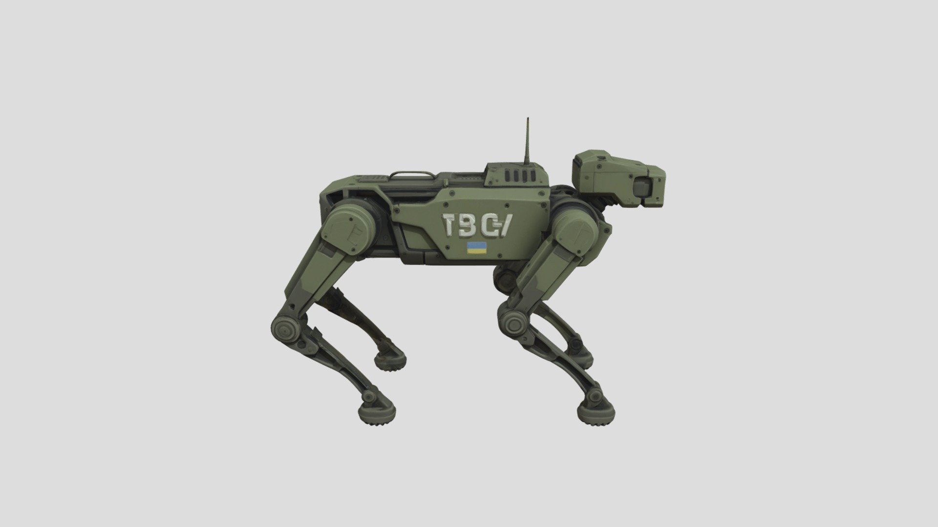 Robo Doge - Download Free 3D model by Mike (@Mike1980) [ae1fa45 ...