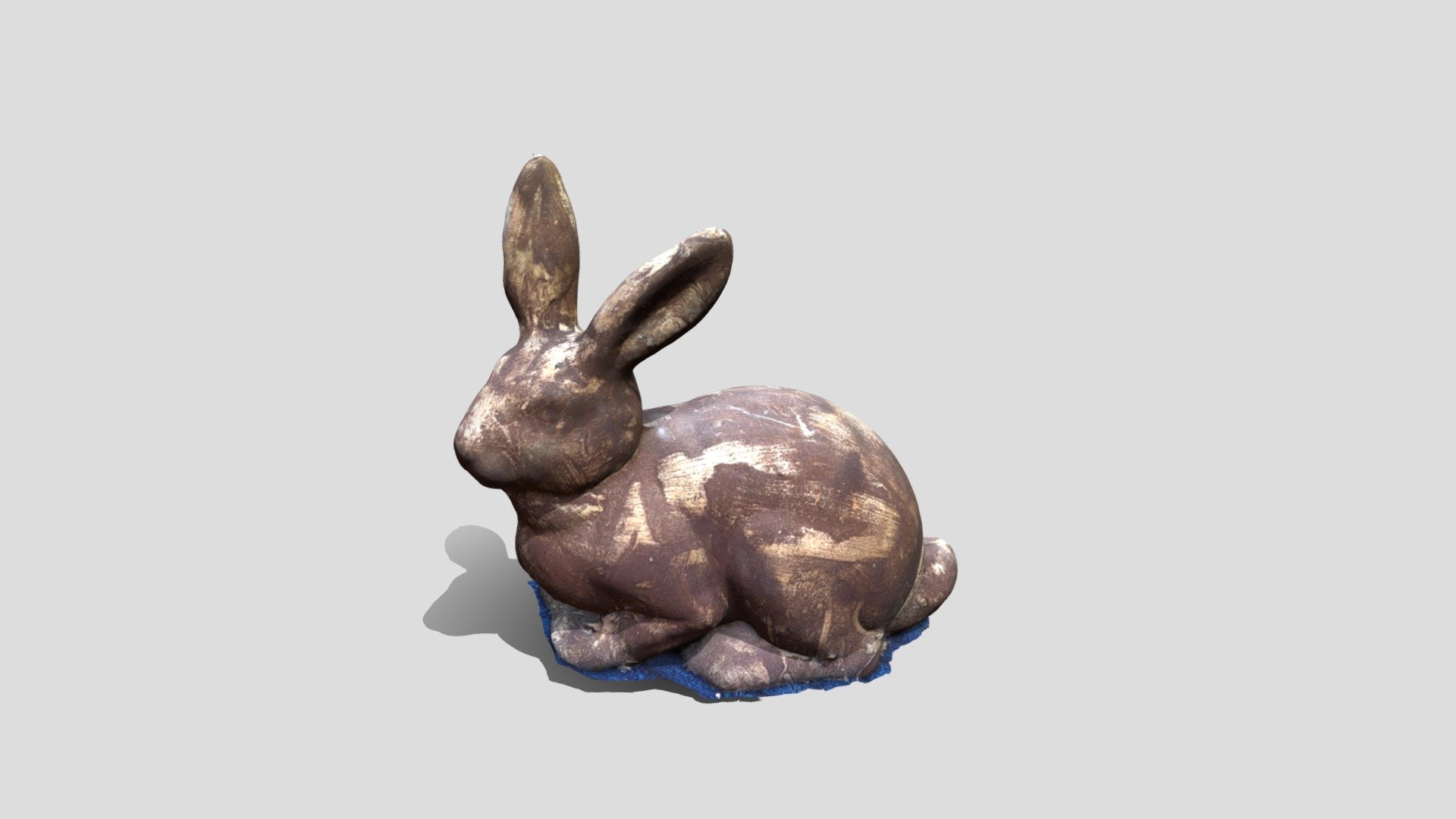 Rabbit outdoor decoration raw scan - Download Free 3D model by ...