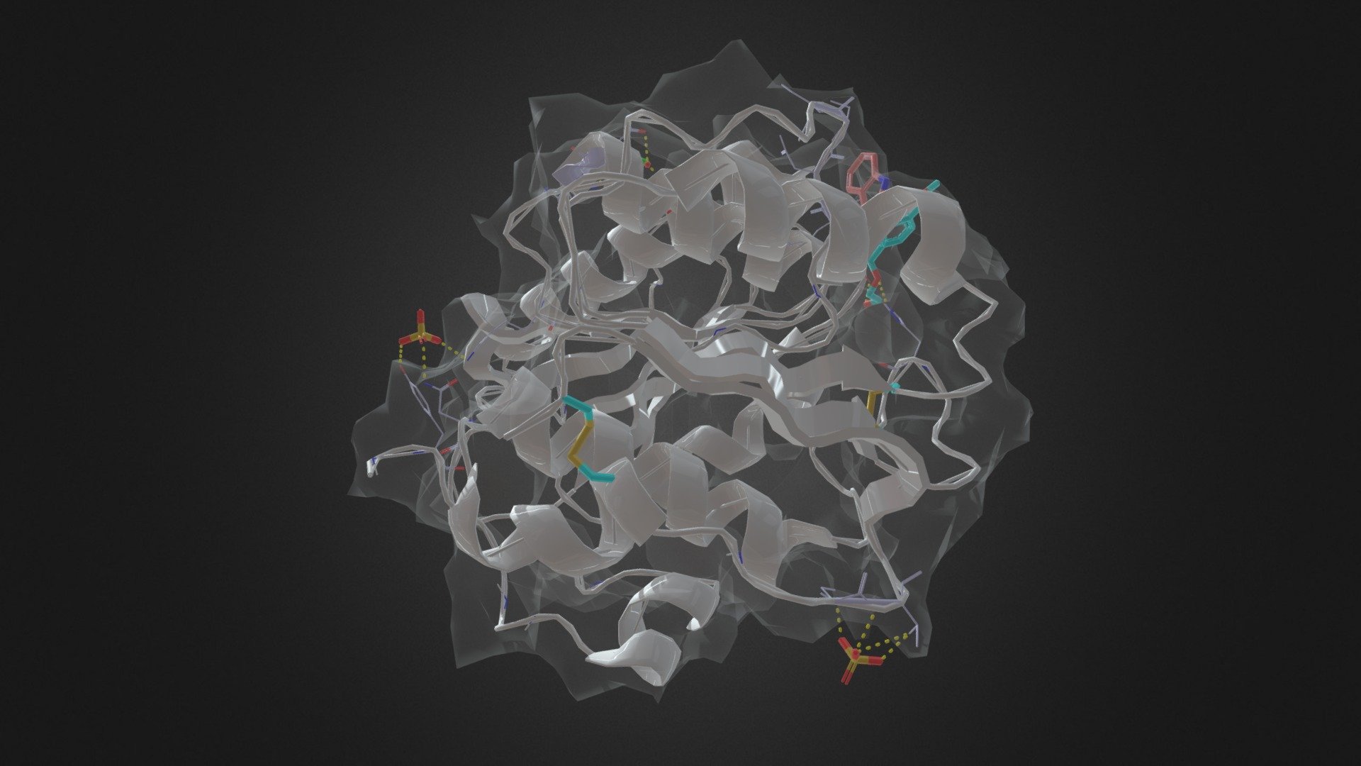 PET Hydrolase with HEMT - 3D model by aimoeba [ae21b03] - Sketchfab