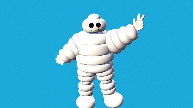 Bibendum 3D models - Sketchfab