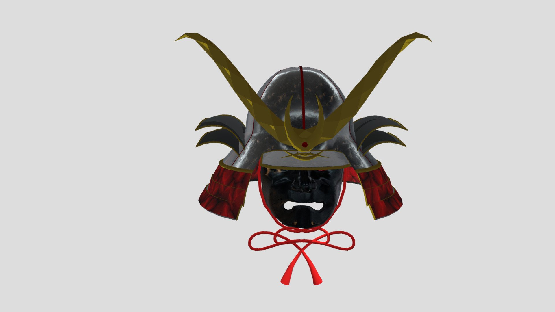samurai mask - 3D model by krish jay (@krishobhagya98) [ae228cc ...