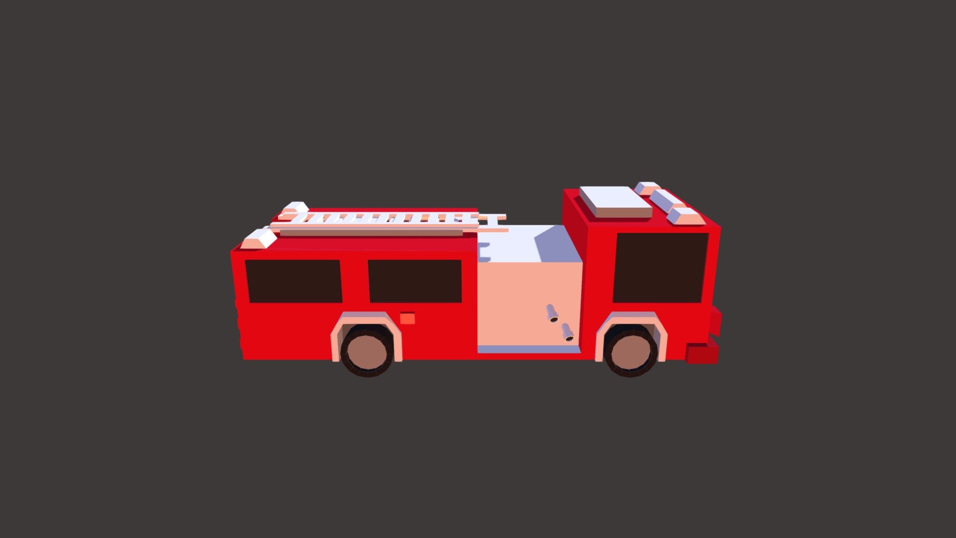 Fire Engine - 3D model by fess94 [ae243c1] - Sketchfab