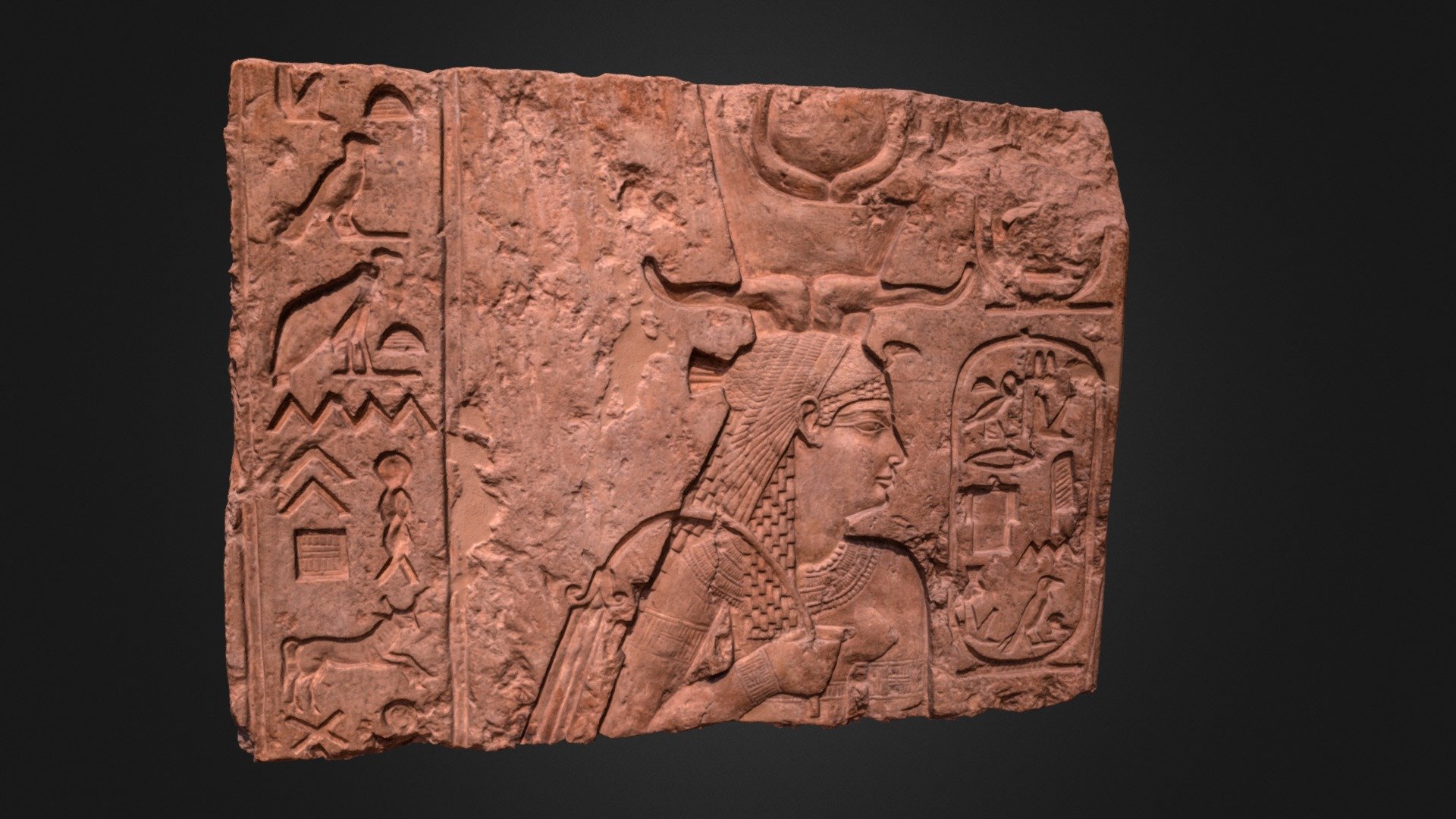 Relief of Queen Arsinoe - Buy Royalty Free 3D model by Gregory Arbit ...