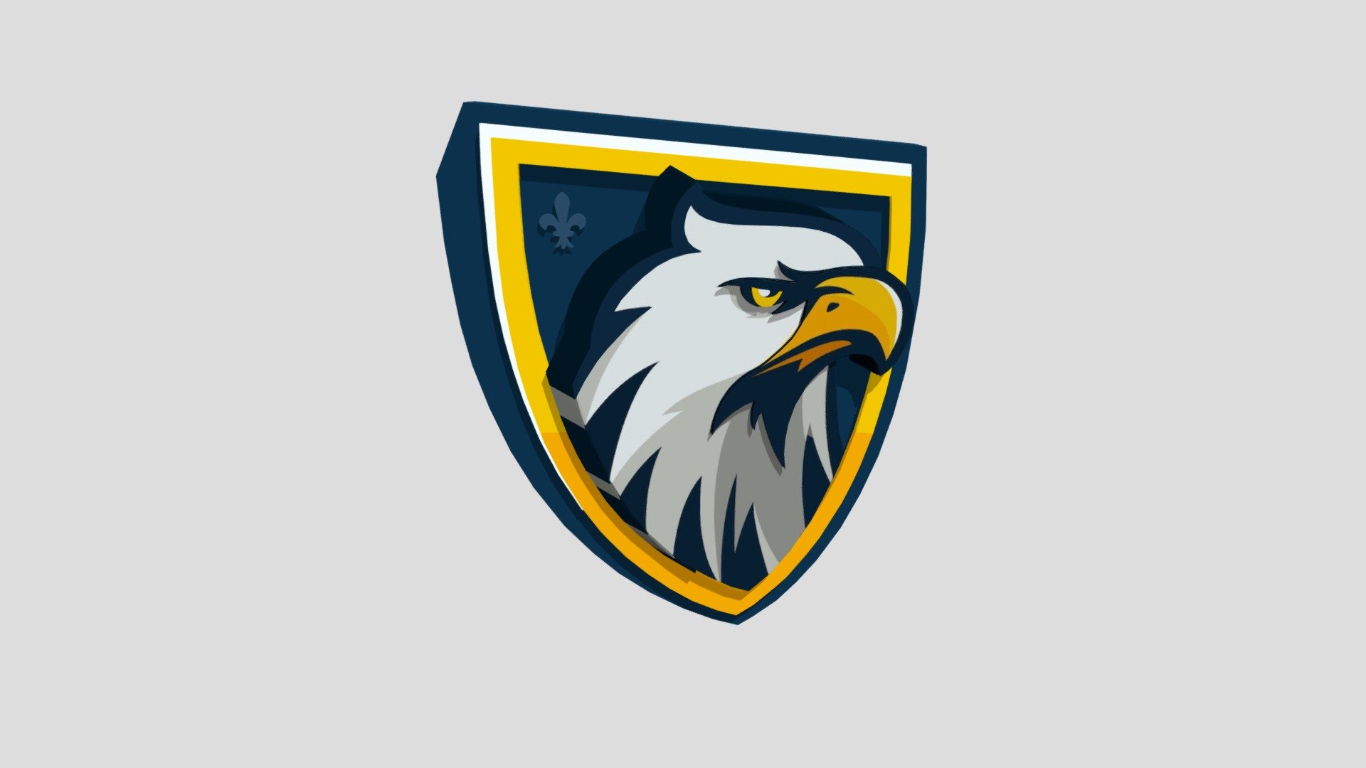 Motion Falcon Logo - 3D model by Siddharth.Goenka [ae26f17] - Sketchfab