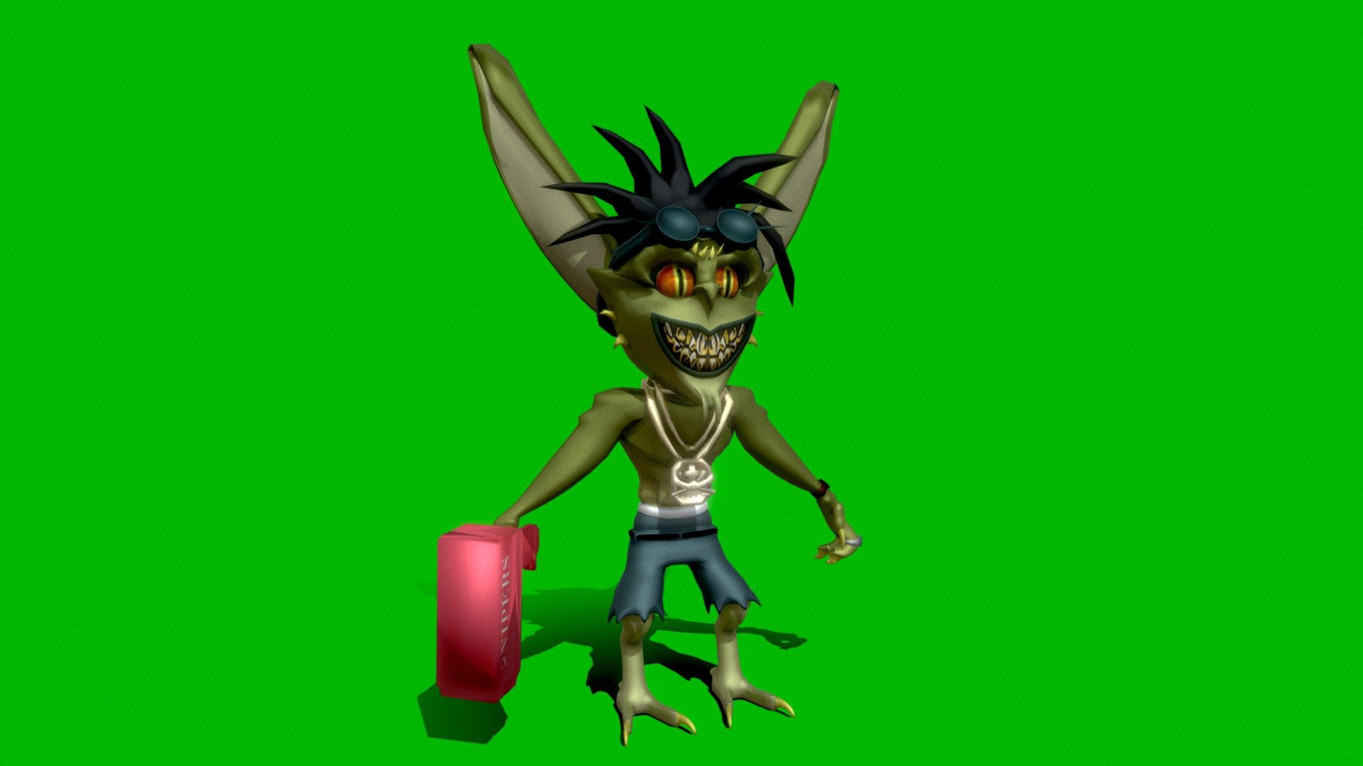 Gangster Goblin - 3D model by Yanez Designs (@Yanez-Designs) [ae274f7 ...