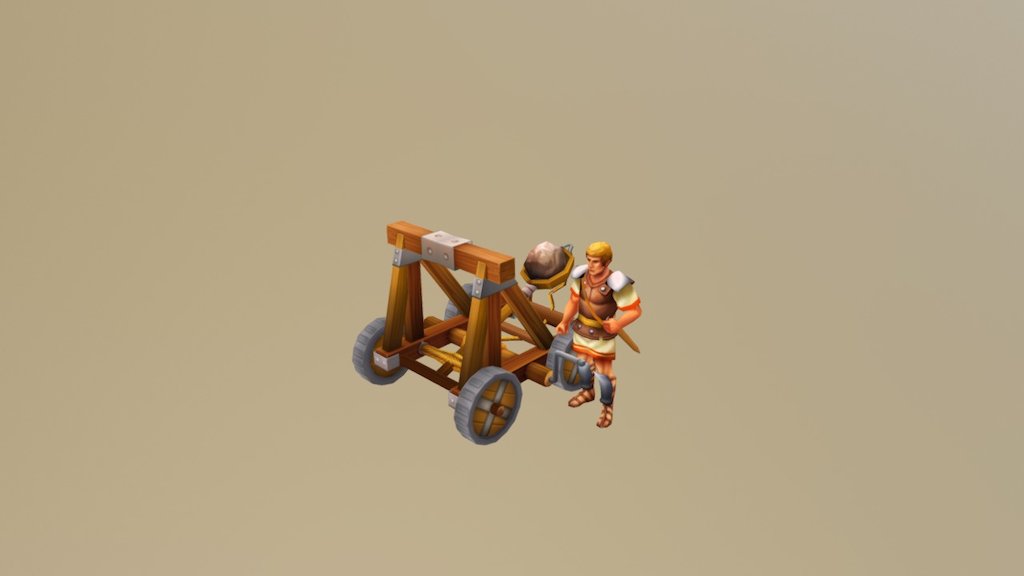 Catapult - 3D model by Voganart (@bigroguevogue) [ae280db] - Sketchfab
