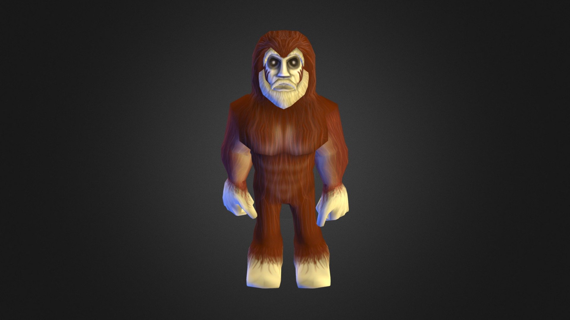 Low Poly Bigfoot Model - 3D model by MadsLoft Digital Services ...