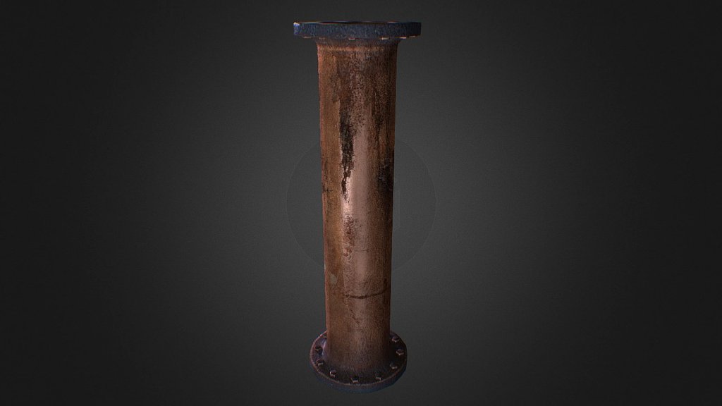 Rusty Pipe - 3D model by PolyForge (@polyforge3d) [ae2a664] - Sketchfab