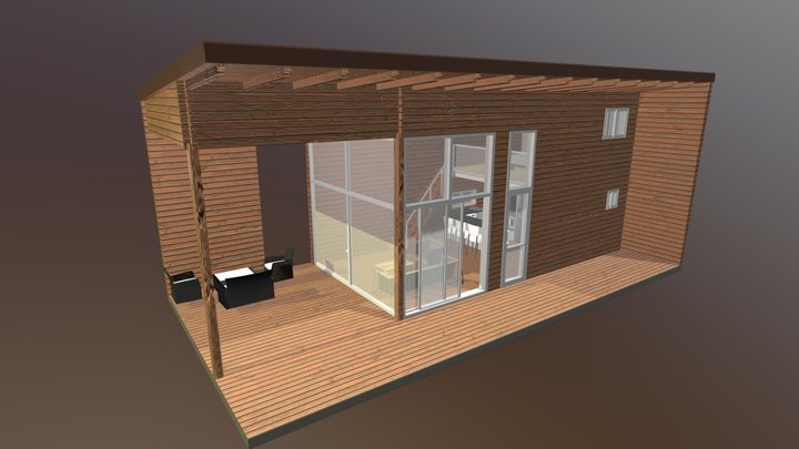 Container-housing 3D models - Sketchfab