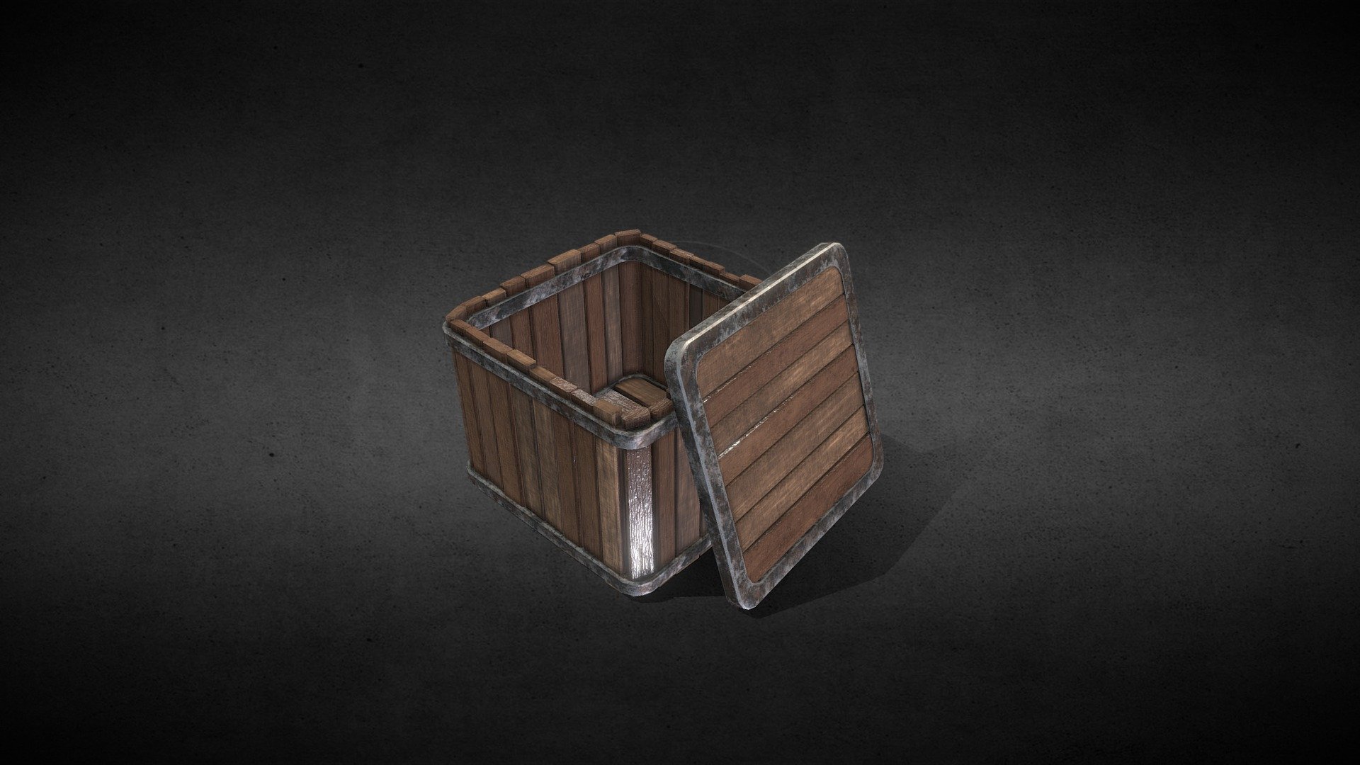 Medieval Crate - Download Free 3D model by snaillord [ae2b3ee] - Sketchfab
