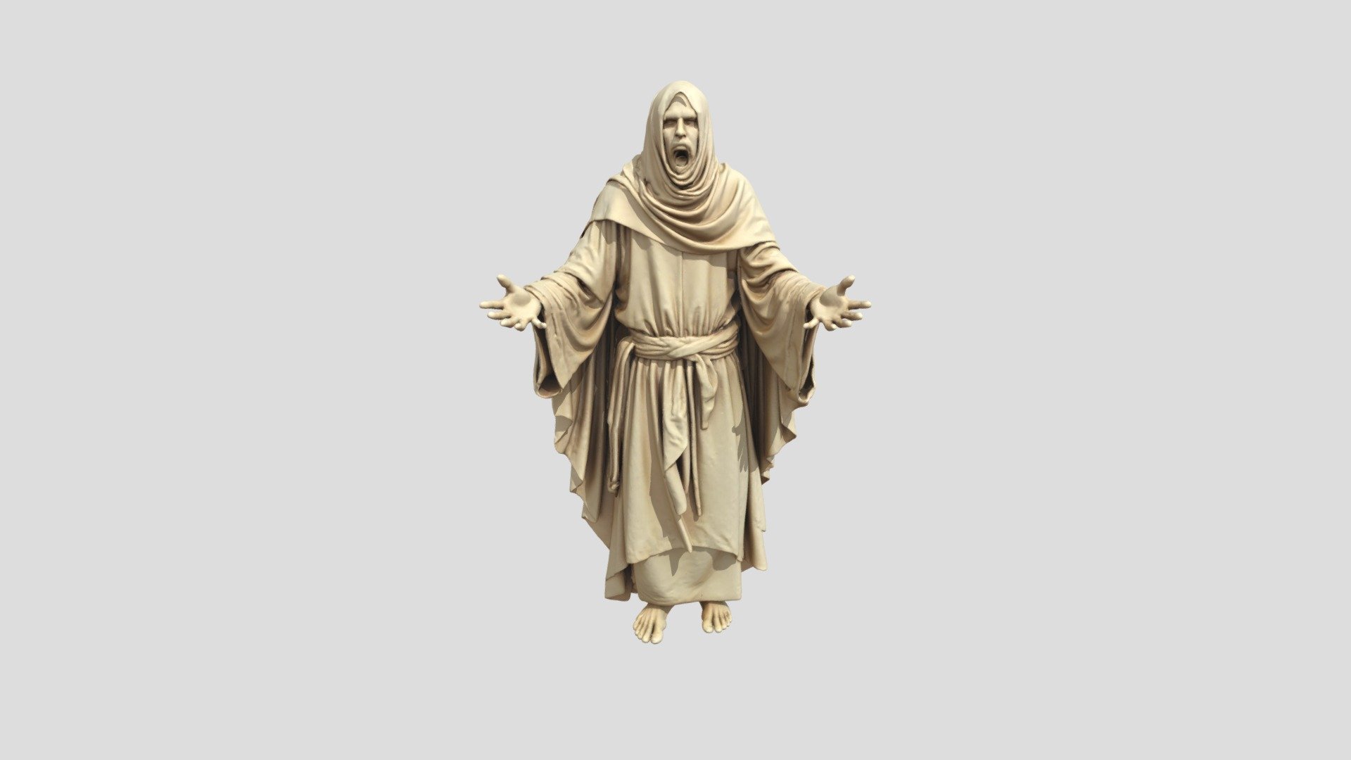 Petrified person stone person - Download Free 3D model by prova23 ...