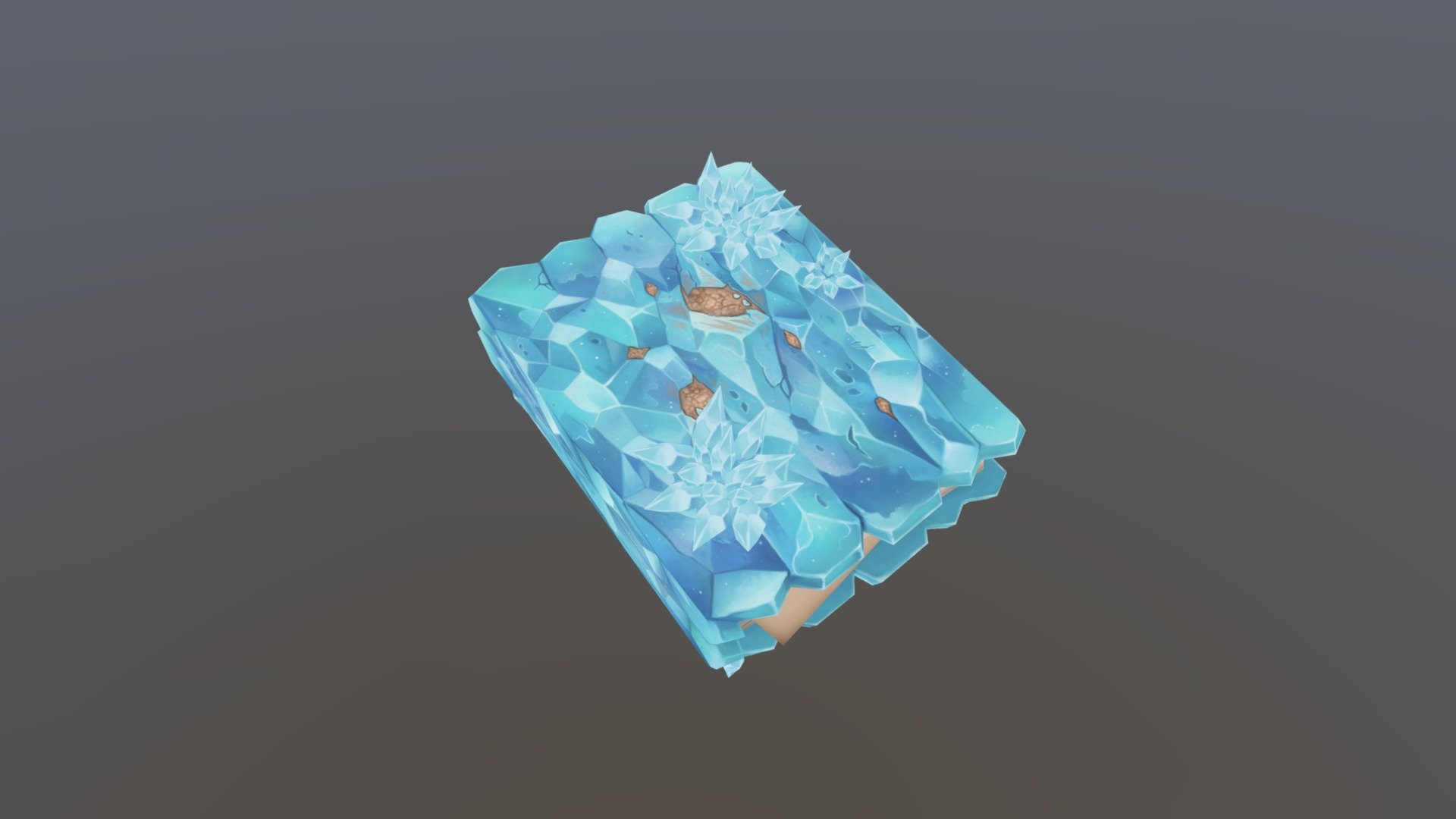 Book Ice - 3D model by Shelluna [ae2d7ab] - Sketchfab
