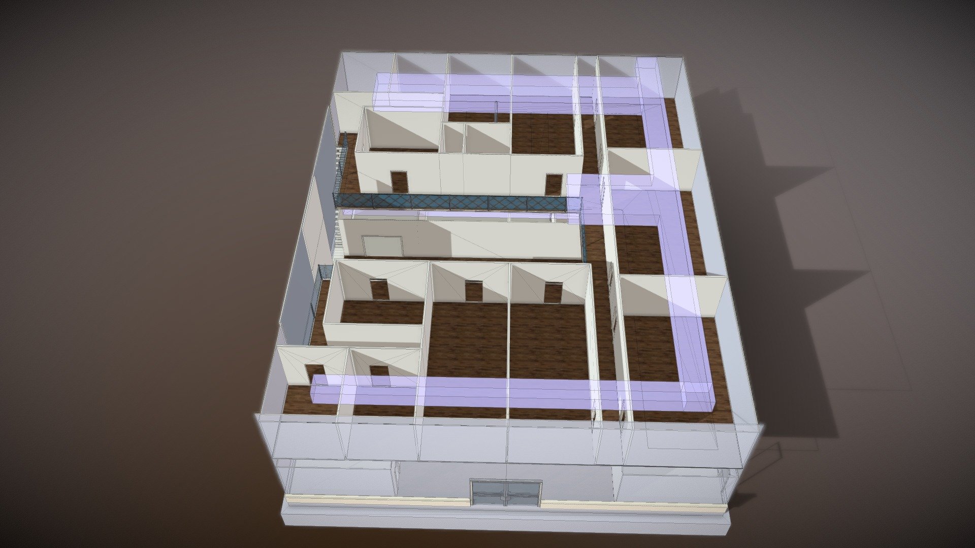 D. Walston Full Building - 3D model by fxgrafx [ae2de40] - Sketchfab
