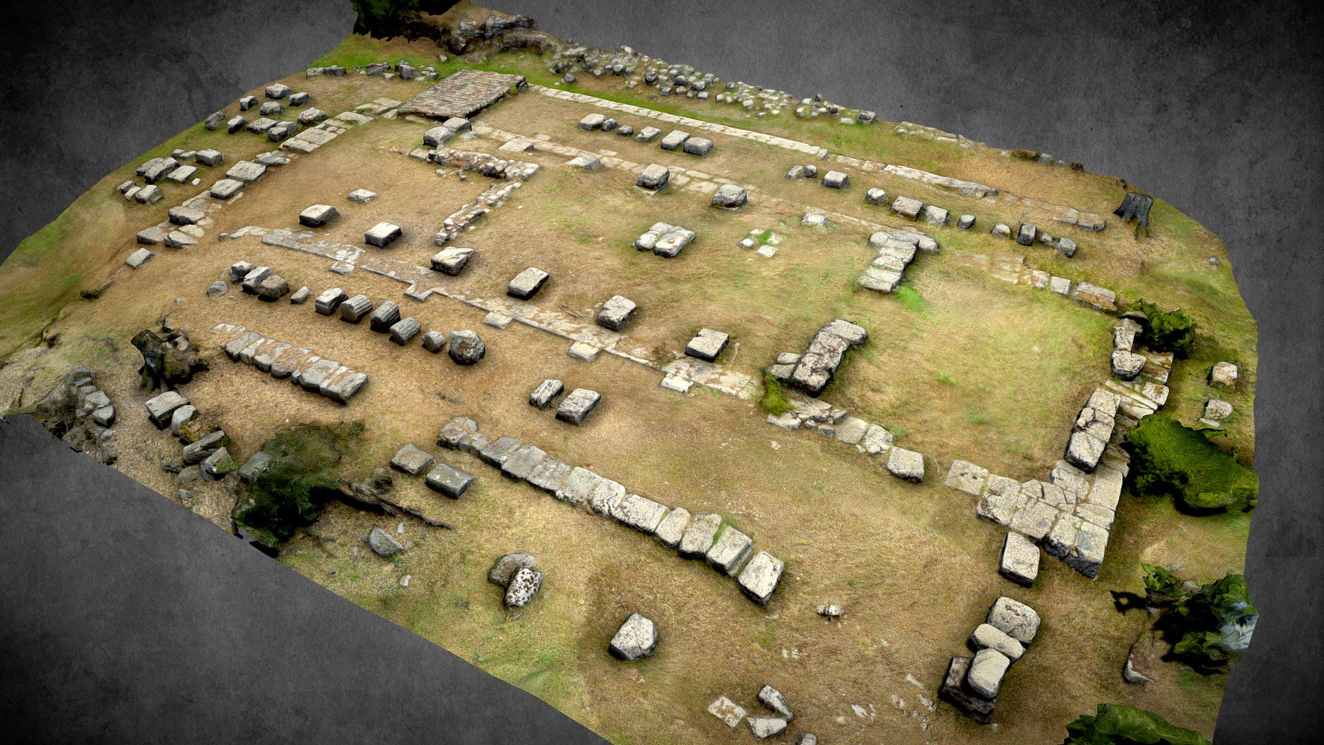Temple of Artemis - Lousoi (Greece) - 3D model by Mario_Wallner ...