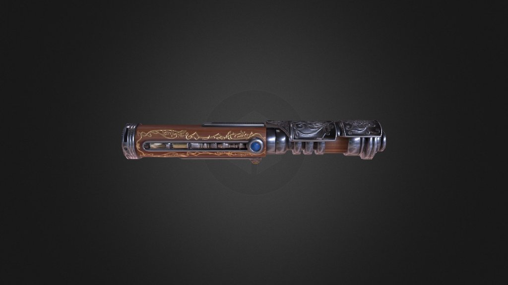 Orgus Lightsaber - 3D model by kjosa [ae2fab0] - Sketchfab
