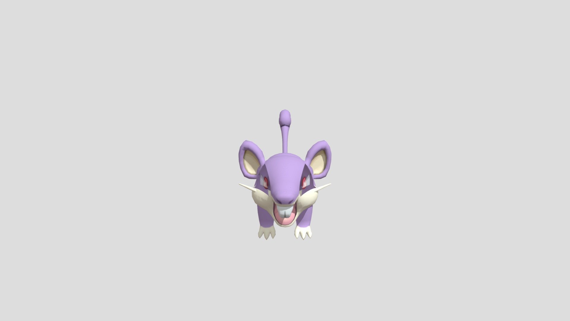 Rattata - Download Free 3D model by nguyenlouis32 [ae302c3] - Sketchfab